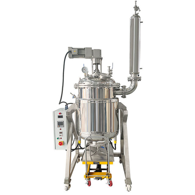 100L Stainless Steel Extraction Reactor: Industrial Herbal Oil & Food Additive Solution with 350 ...